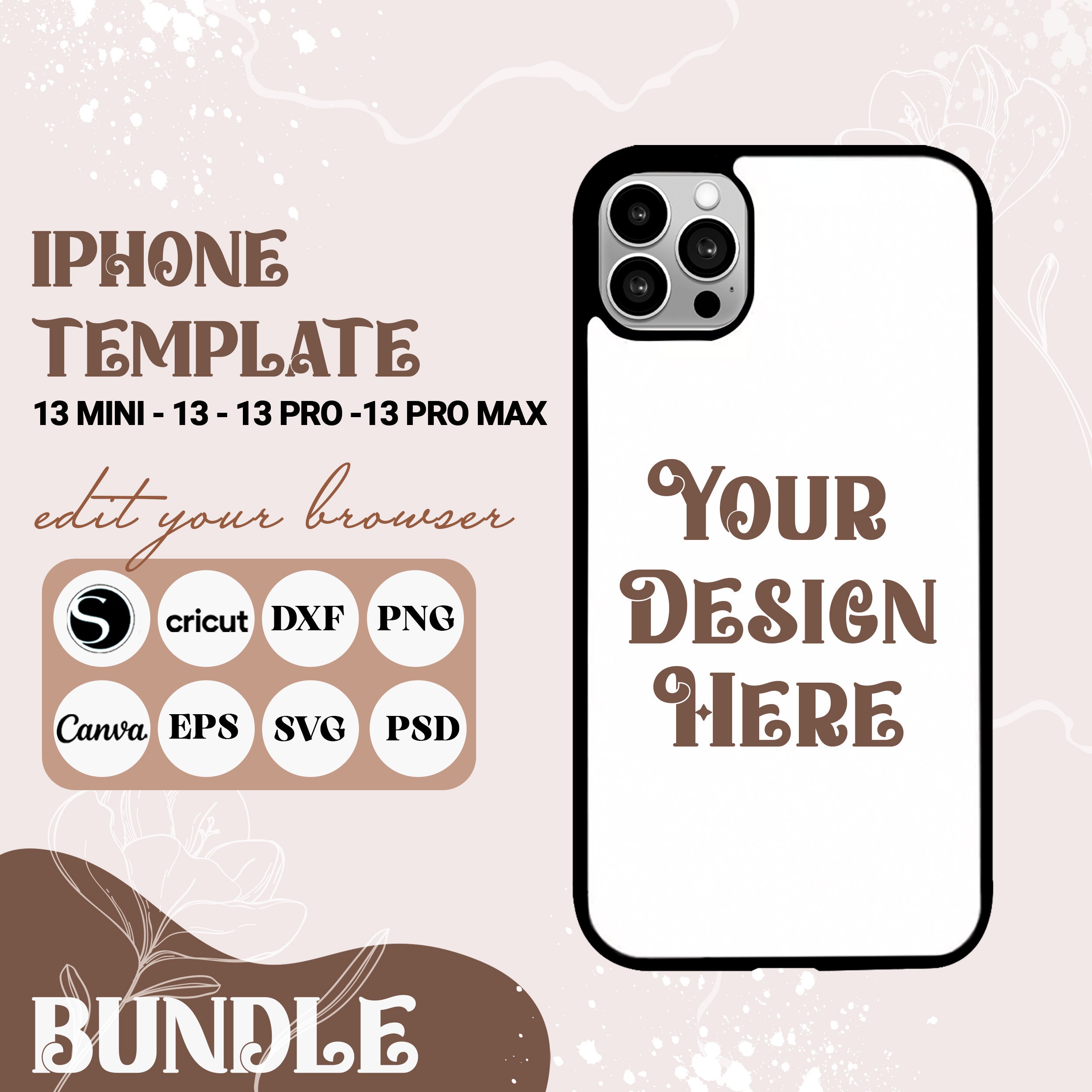 IPhone 13, 13 Pro, 13 Pro Max, 13 Plus SVG, iPhone Template, Phone Case Template, iPhone Case ...