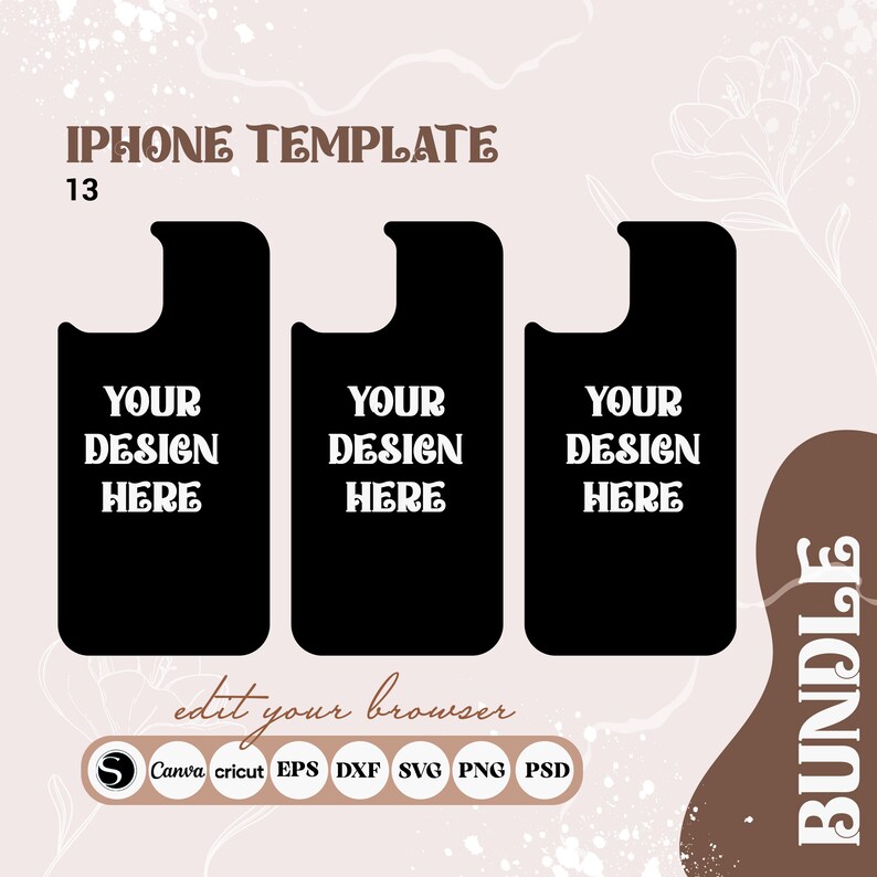 IPhone 13 SVG, iPhone 13 Template, Phone Case 13 Template, iPhone Case ...