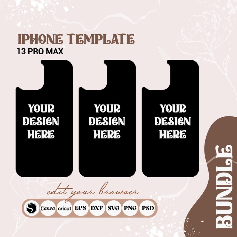 IPhone 13 Pro Max SVG, iPhone 13 Pro Max Template, Phone Case 13 Pro ...