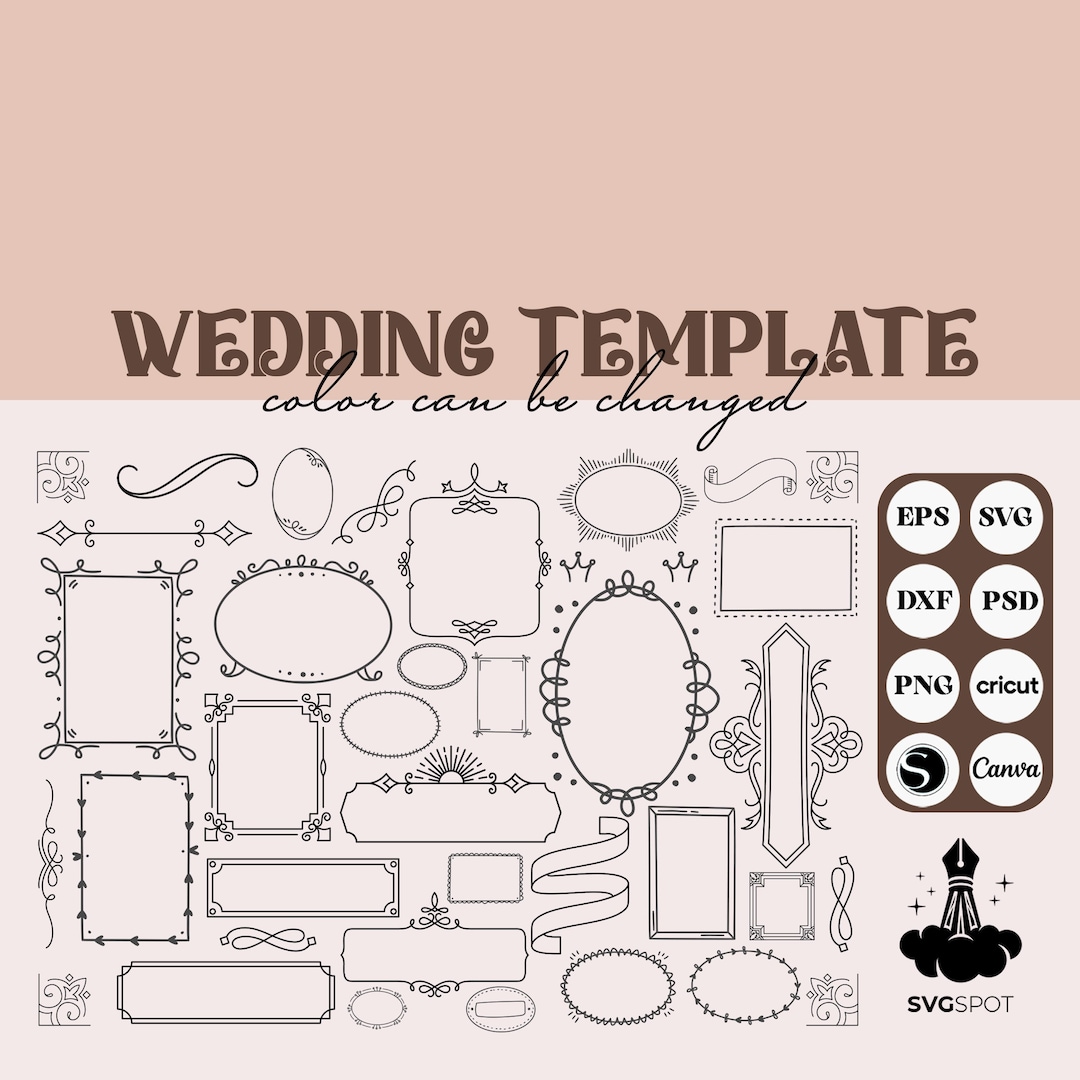 Frame Svg, Frame Svg, Border Svg, Frame Cut File, Svg File, Svg Files ...