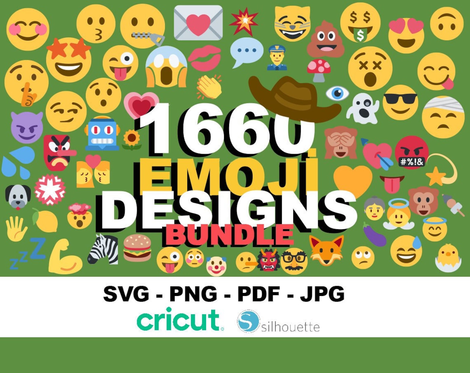 Emoji Svg, Emoji Collection Svg, Emoji Svg Files, Emoji Clipart, Smiley ...