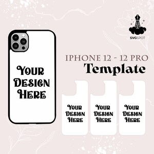 IPhone 12 Pro SVG, iPhone 12 Pro Template, Phone Case 12 Pro Template ...