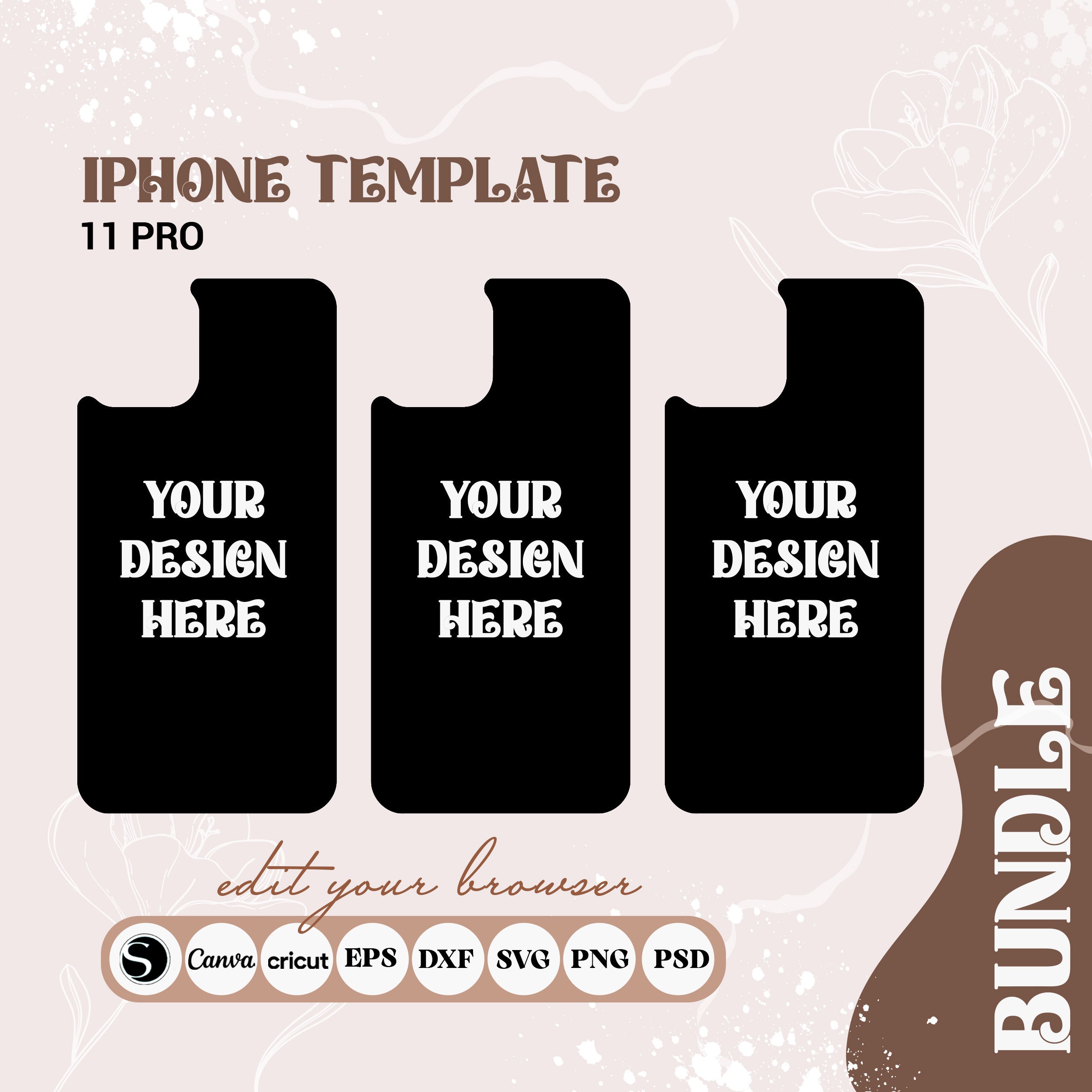 IPhone 11 Pro SVG iPhone 11 Pro Template Phone Case 11 Pro - Etsy