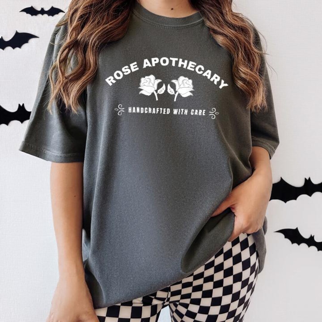 Rose Apothecary Tshirt, Schitt Creek Tee, Rosebud Motel Shirt ...