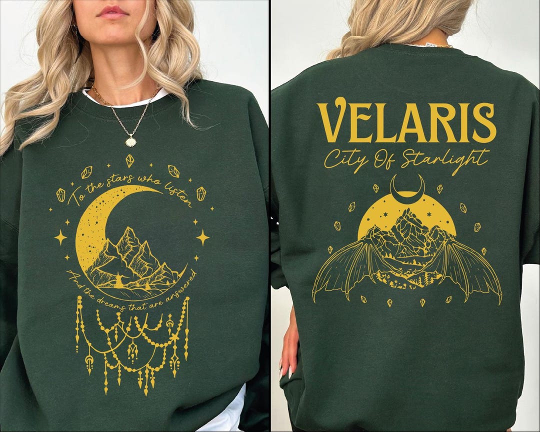 City of Starlight Sweatshirt, Velaris City of Starlight Shirt, for Book ...
