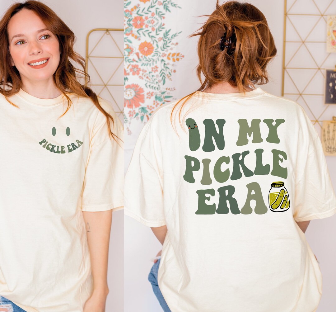 In My Pickle Era Shirt, Pickle Shirt, Vintage Canned Pickles Shirt ...
