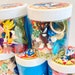 SONIC HEDGEHOG Playdough Jar, Hedgehog Play Dough Kit, Sonic Party ...