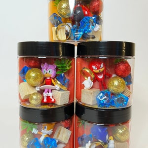 SONIC HEDGEHOG Playdough Jar, Hedgehog Play Dough Kit, Sonic Party ...