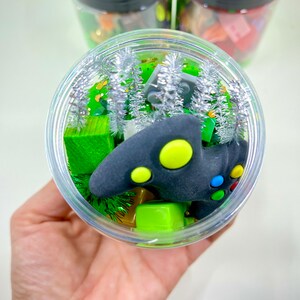 MINECRAFT Inspired Playdough Jars | Sensory Jar | Kids Birthday | Kids ...