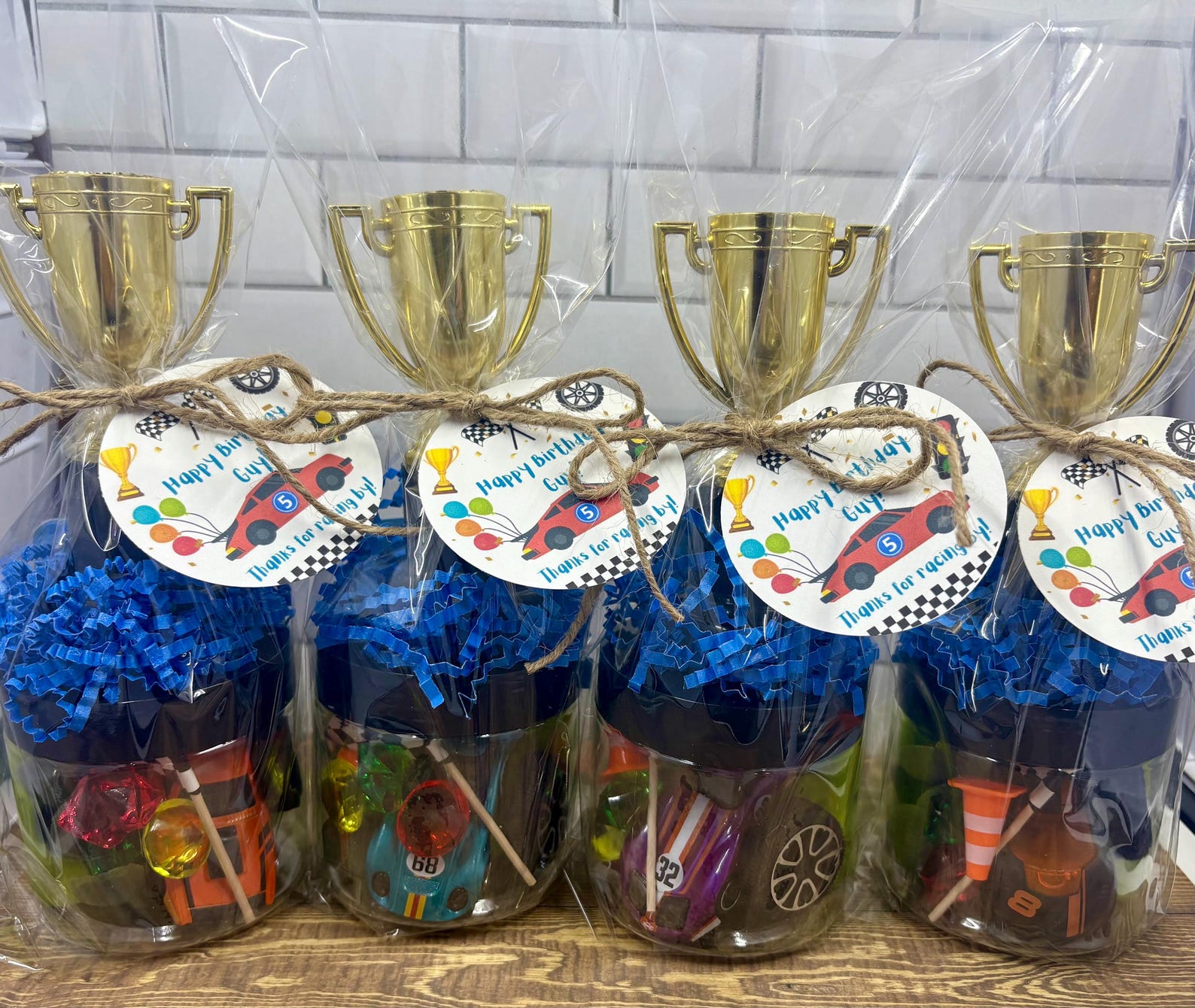 RACE CAR Party Favor | Racing Birthday Favor | Race Car Theme Party ...