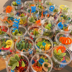 REPTILE Playdough Favors | Play Dough Jar | Birthday Party Favor | Kids ...