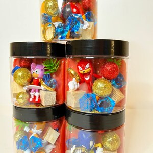 SONIC HEDGEHOG Playdough Jar, Hedgehog Play Dough Kit, Sonic Party ...
