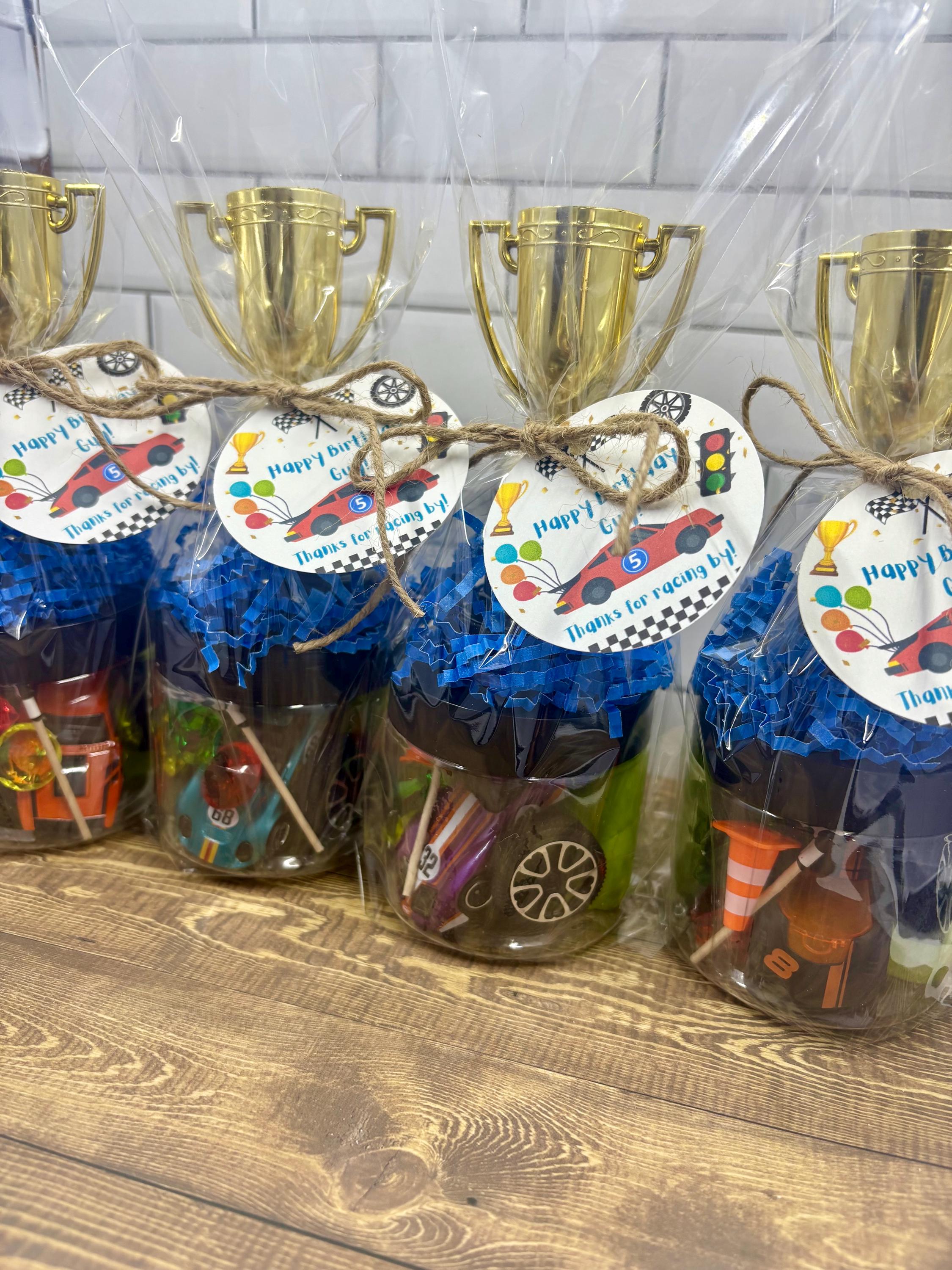 RACE CAR Party Favor | Racing Birthday Favor | Race Car Theme Party ...