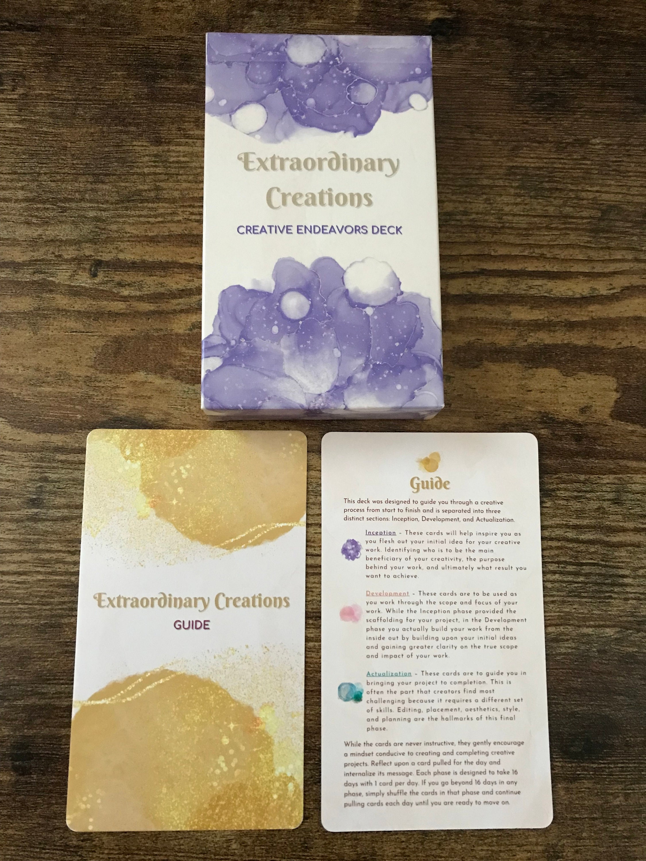 Creativity Cards, Affirmation Cards, Creativity Inspirational Deck ...