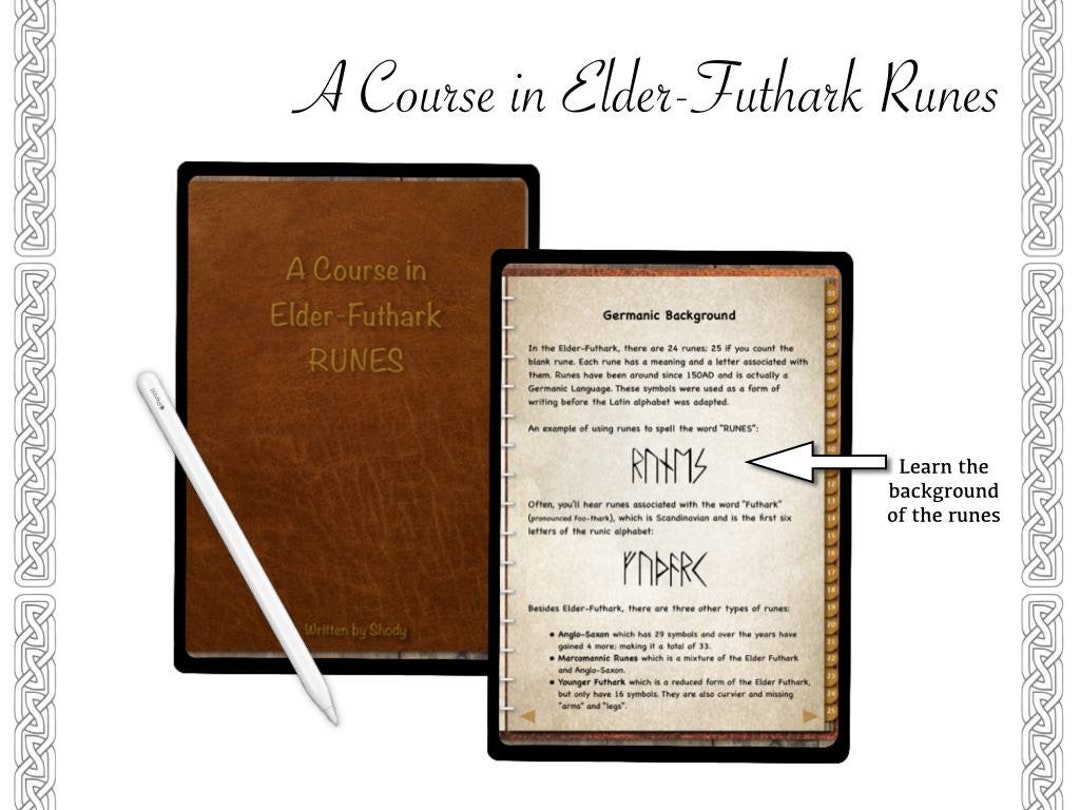 Digital Course | Elder Futhark Runes | Book | PDF | Teaching | Class ...