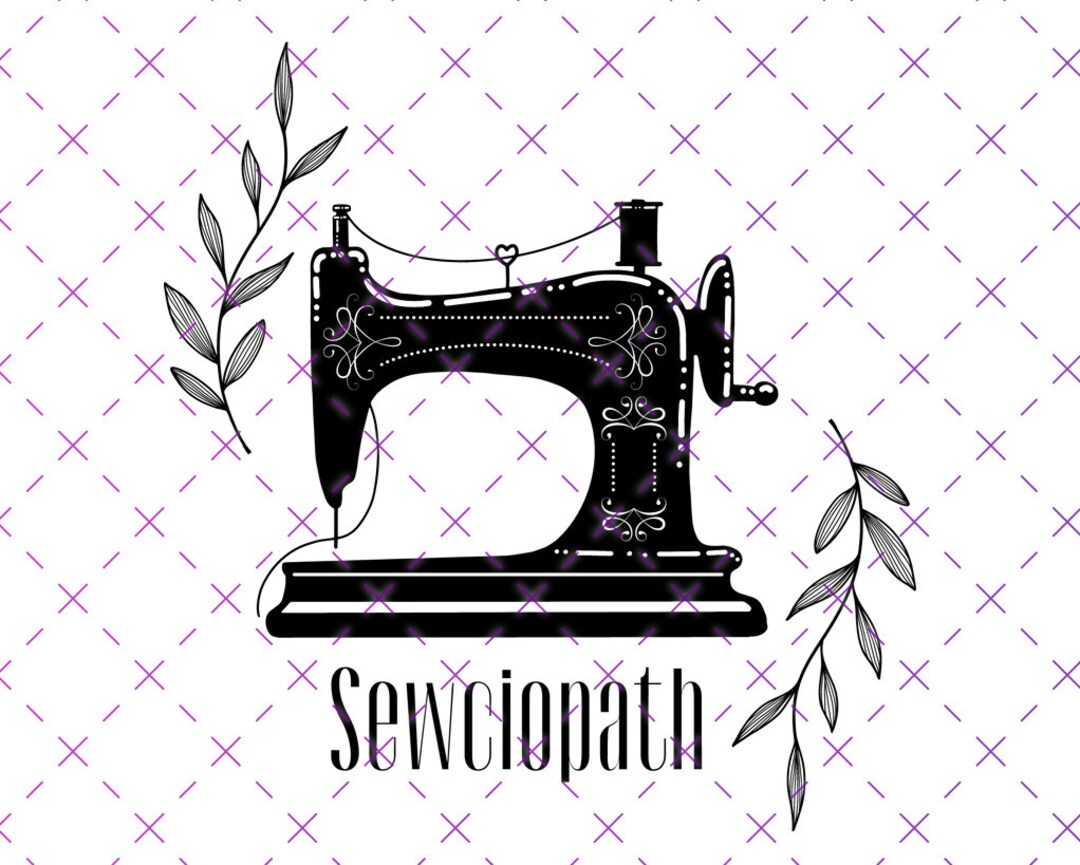 Digital Sewing Cricut Decal Vinyl Meme Sewciopath - Etsy