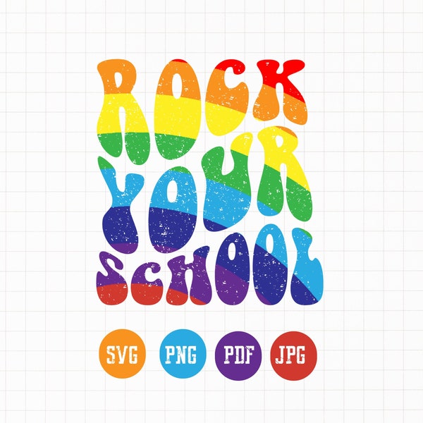 Rock Your School Day Svg - Etsy