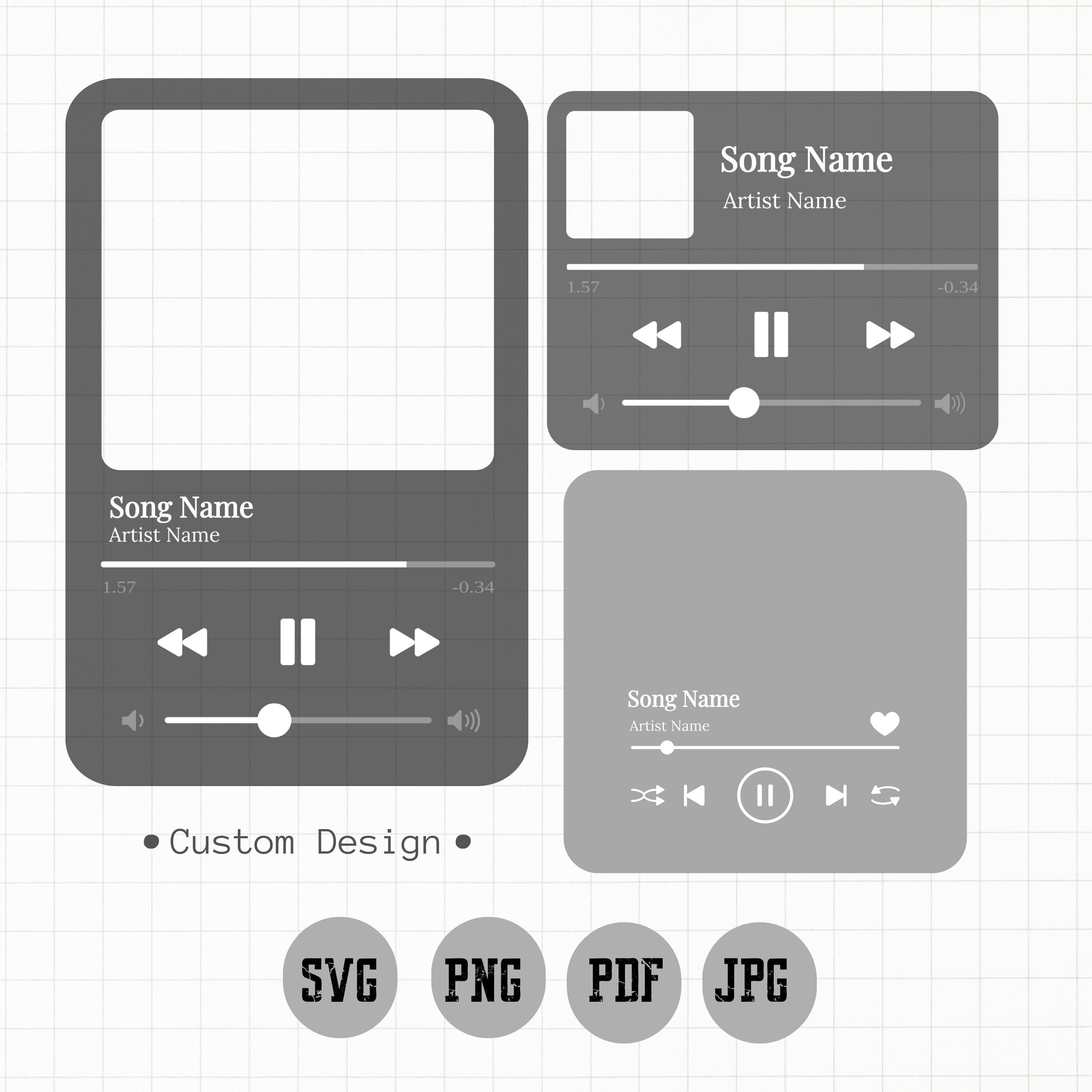 Music Player Svg Glass Music Player Svg Music Player File - Etsy Australia