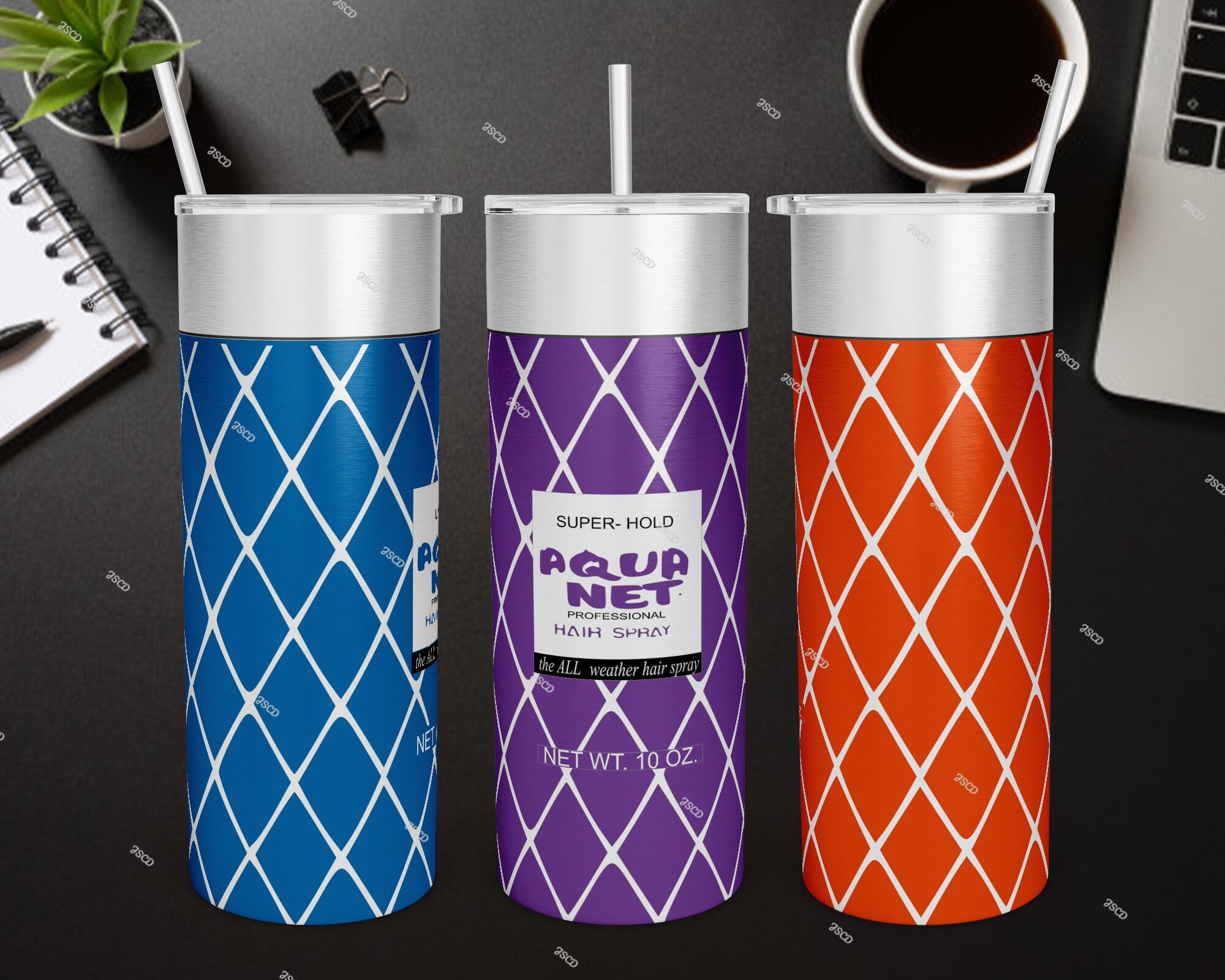 Aqua Net Tumbler Wrap Bundle, Digital Bundle, 20 Oz Skinny Tumbler ...