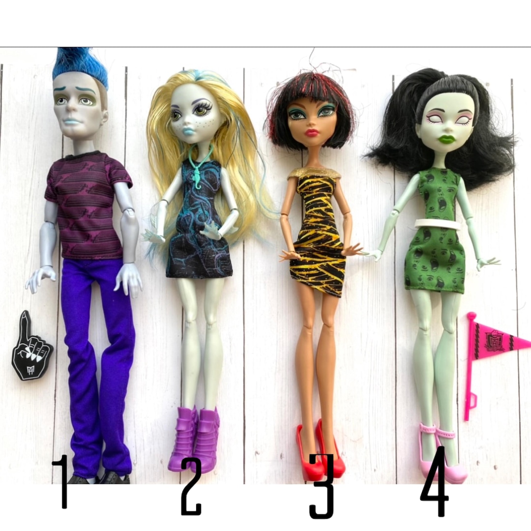 Monster High Disembody Dolls, OOAK Repaint, Customization - Etsy
