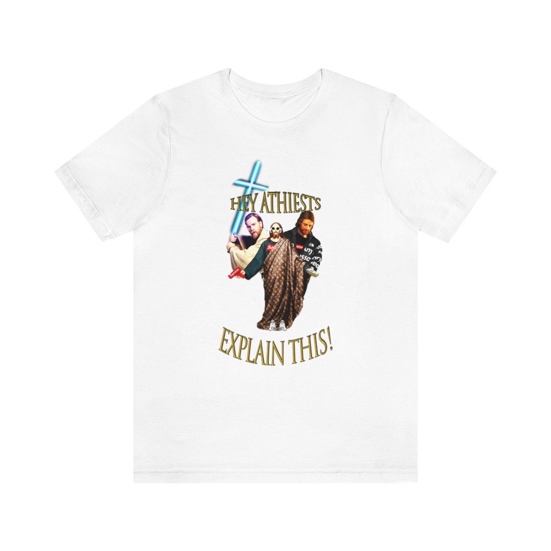 Jesus Dripped Out Atheist's Explain This Obi Wan Kenobi T Shirt - Etsy