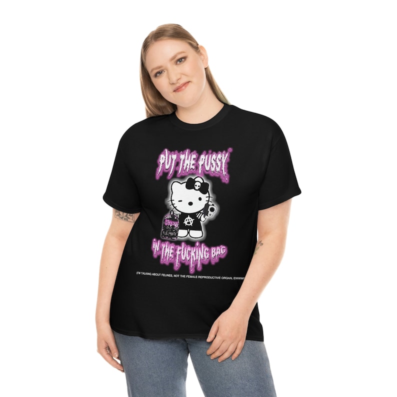 Hello Kitty XXX LIL PEEP Hellboy put the Kitty in the - Etsy