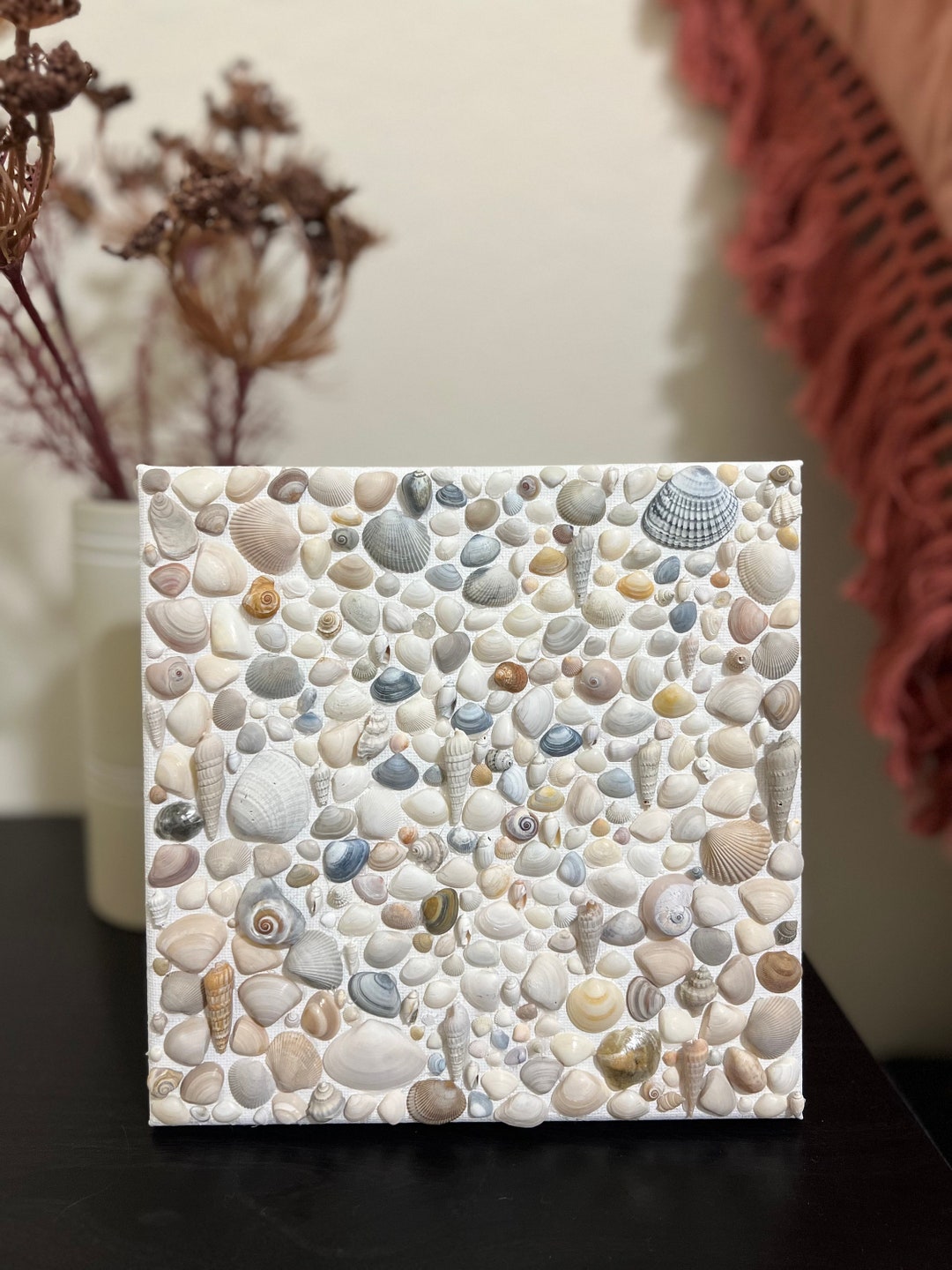 SEASHELL CANVAS - Etsy