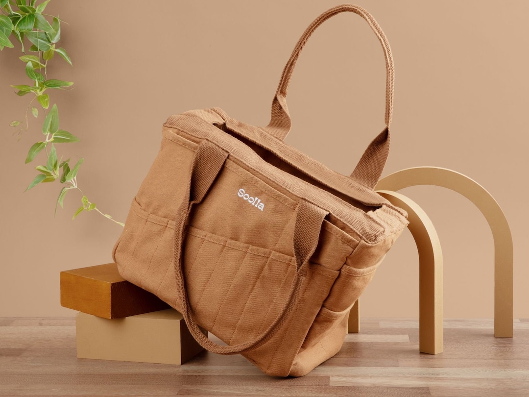 NEW: Cinnamon Soolla® Studio Bag, Pottery Tool Bag, Sewing, Knitting ...