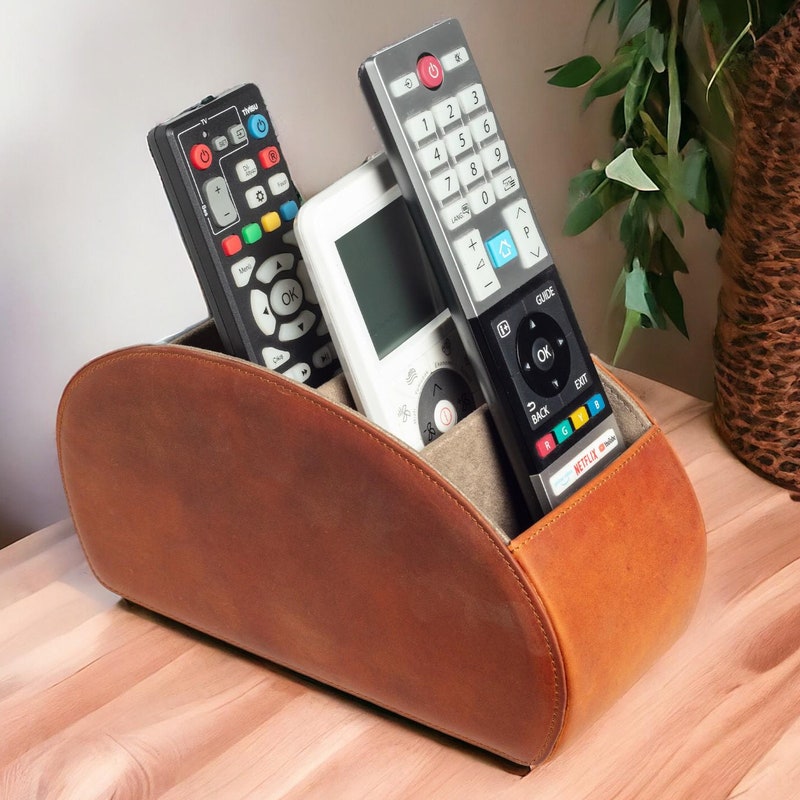 Wood Small Remote Holder - Etsy