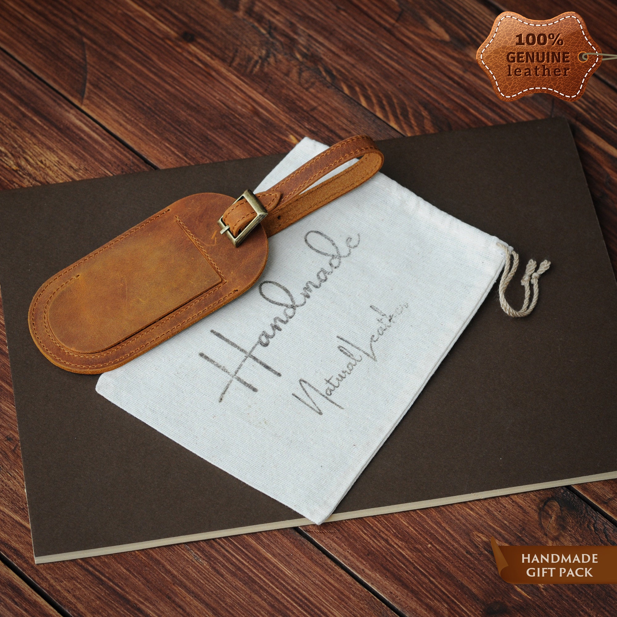 Custom Leather Luggage Tag Handmade Luggage Tag Address Tag Travel Tag Back Pack Tag Suitcase ...