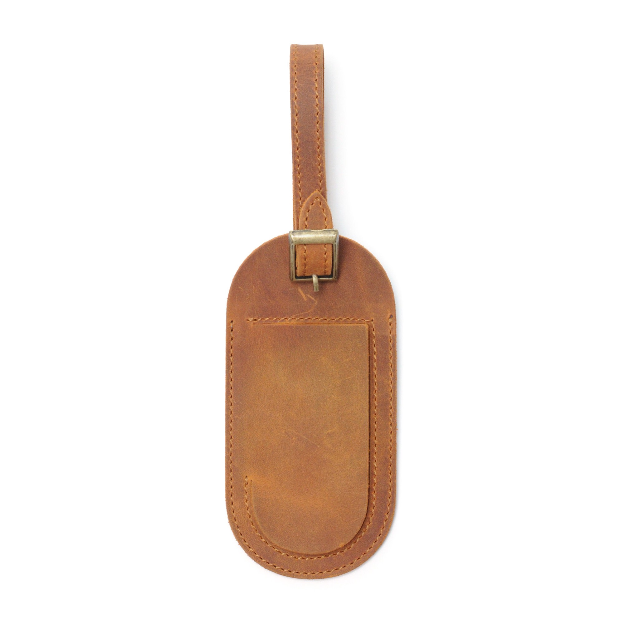 Custom Leather Luggage Tag Handmade Luggage Tag Address Tag Travel Tag ...