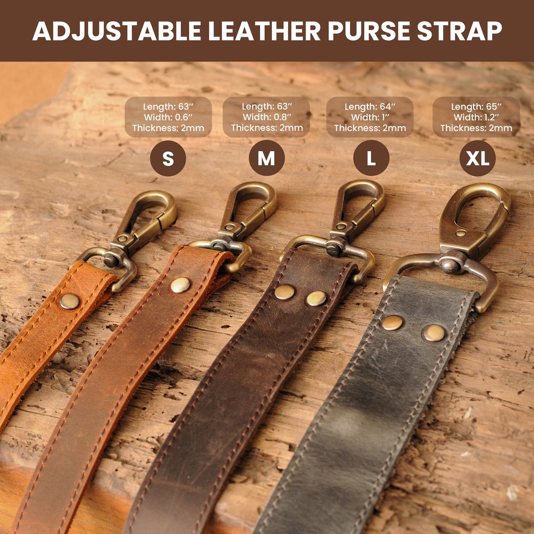 Leather Replacement Strap for Bags and Cases | Personalized Leather ...