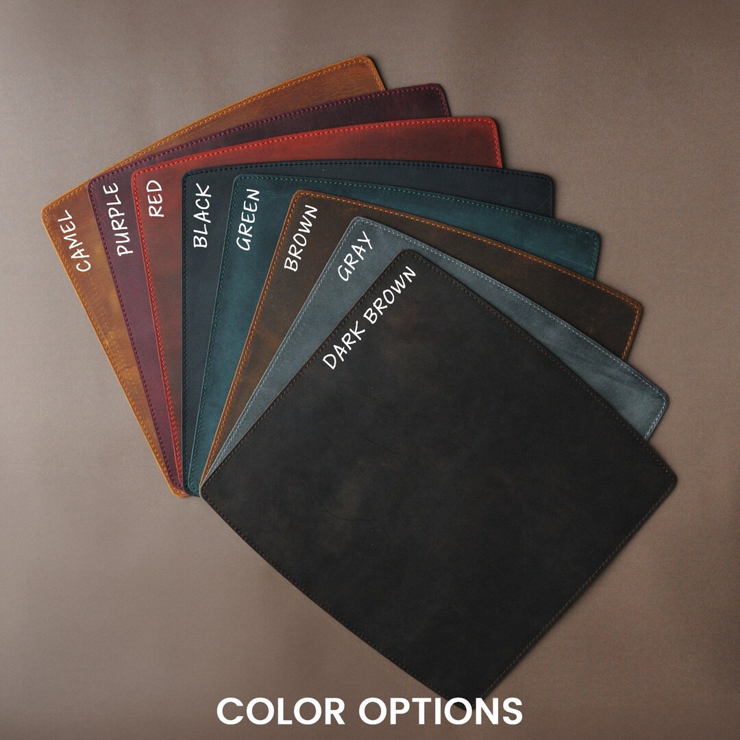Custom Mouse Pad | Leather Gaming Mouse Pad | Personalized Mouse Pad ...