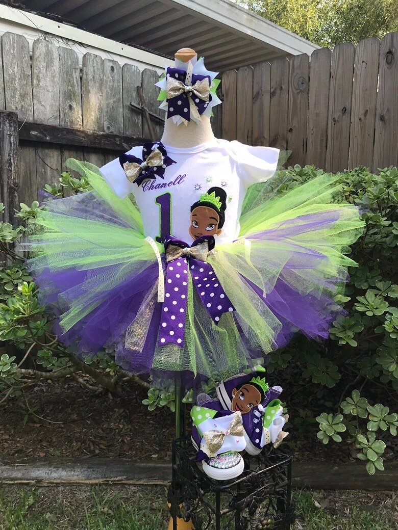 Princess and the Frog Tutu Set - Etsy