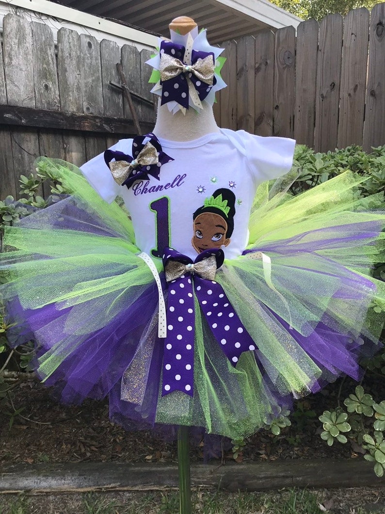 Princess and the Frog Tutu Set - Etsy