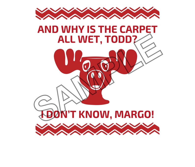 Christmas Vacation SVG Design Bundle. Marty Moose. PNG and Pdf Included ...