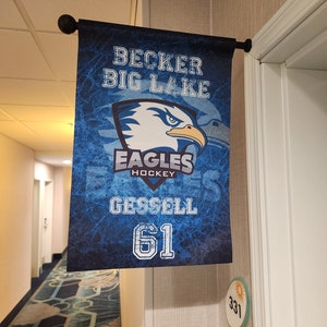 Hockey Locker Room & Hotel Door Flags (or Any Sport) - Etsy