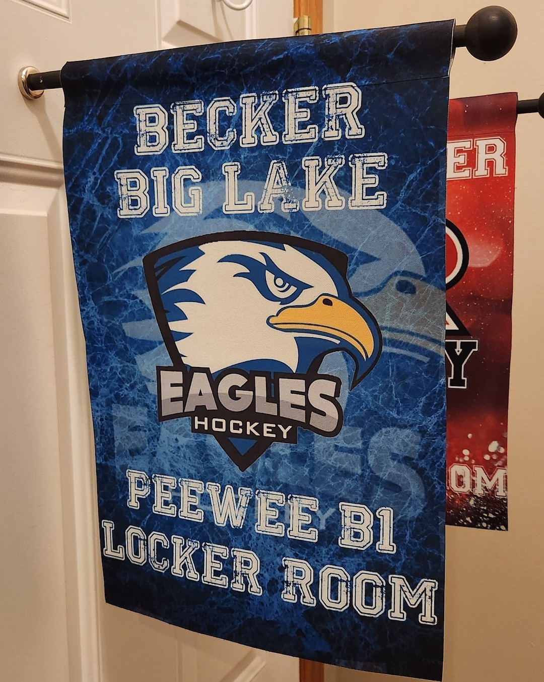 Hockey Locker Room & Hotel Door Flags (or Any Sport) - Etsy