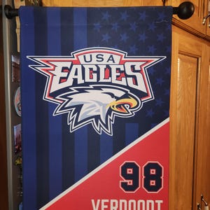 Hockey Locker Room & Hotel Door Flags (or Any Sport) - Etsy