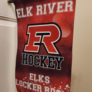 Hockey Locker Room & Hotel Door Flags (or Any Sport) - Etsy