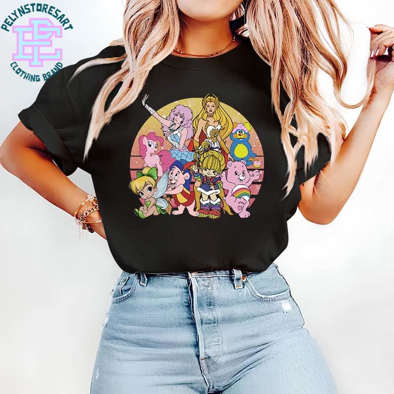 80s Cartoons Vintage Tshirt, Friends 80S Cartoon T-shirt, Cartoon ...