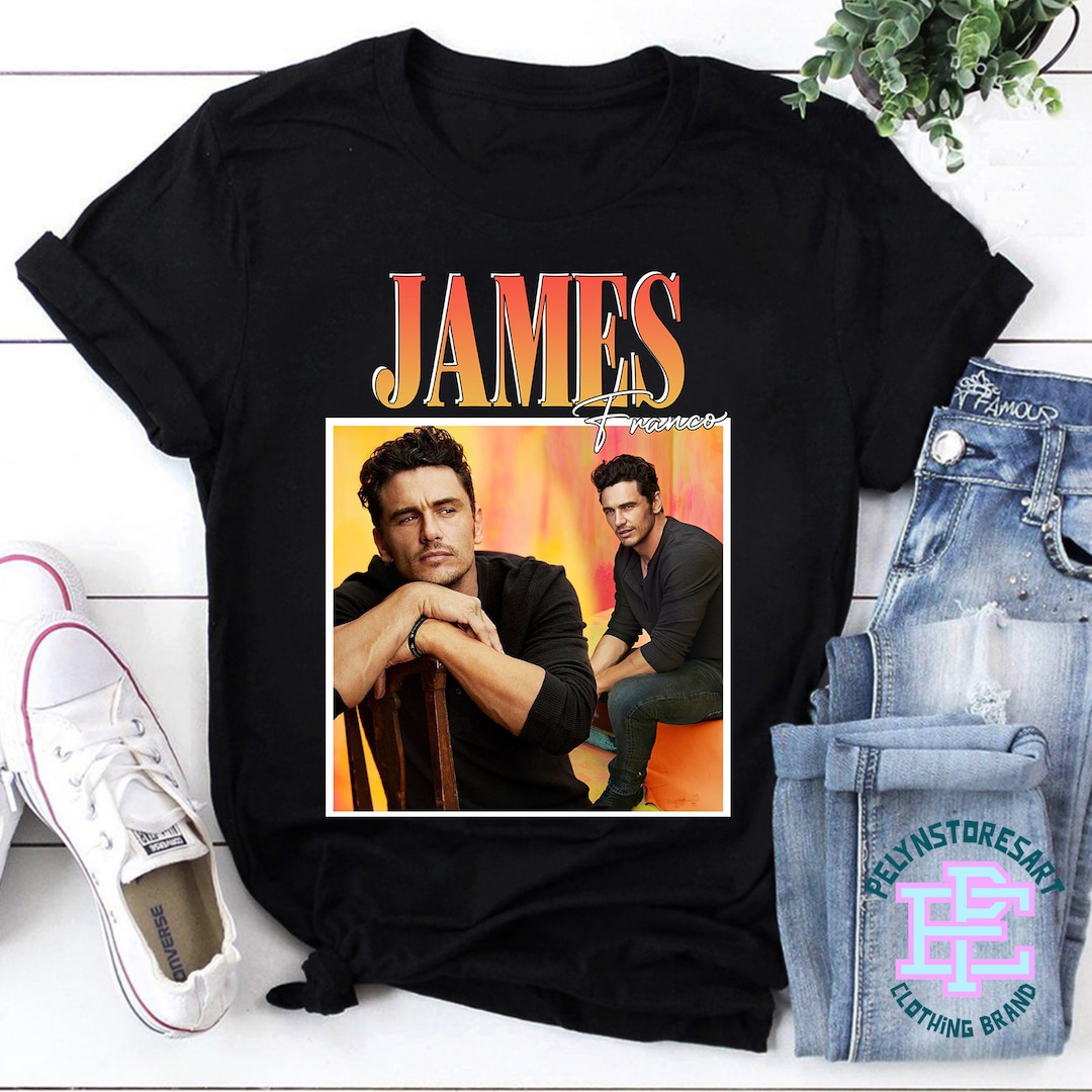 James Franco T-shirt, Retro James Franco Shirt, James Franco Vintage ...