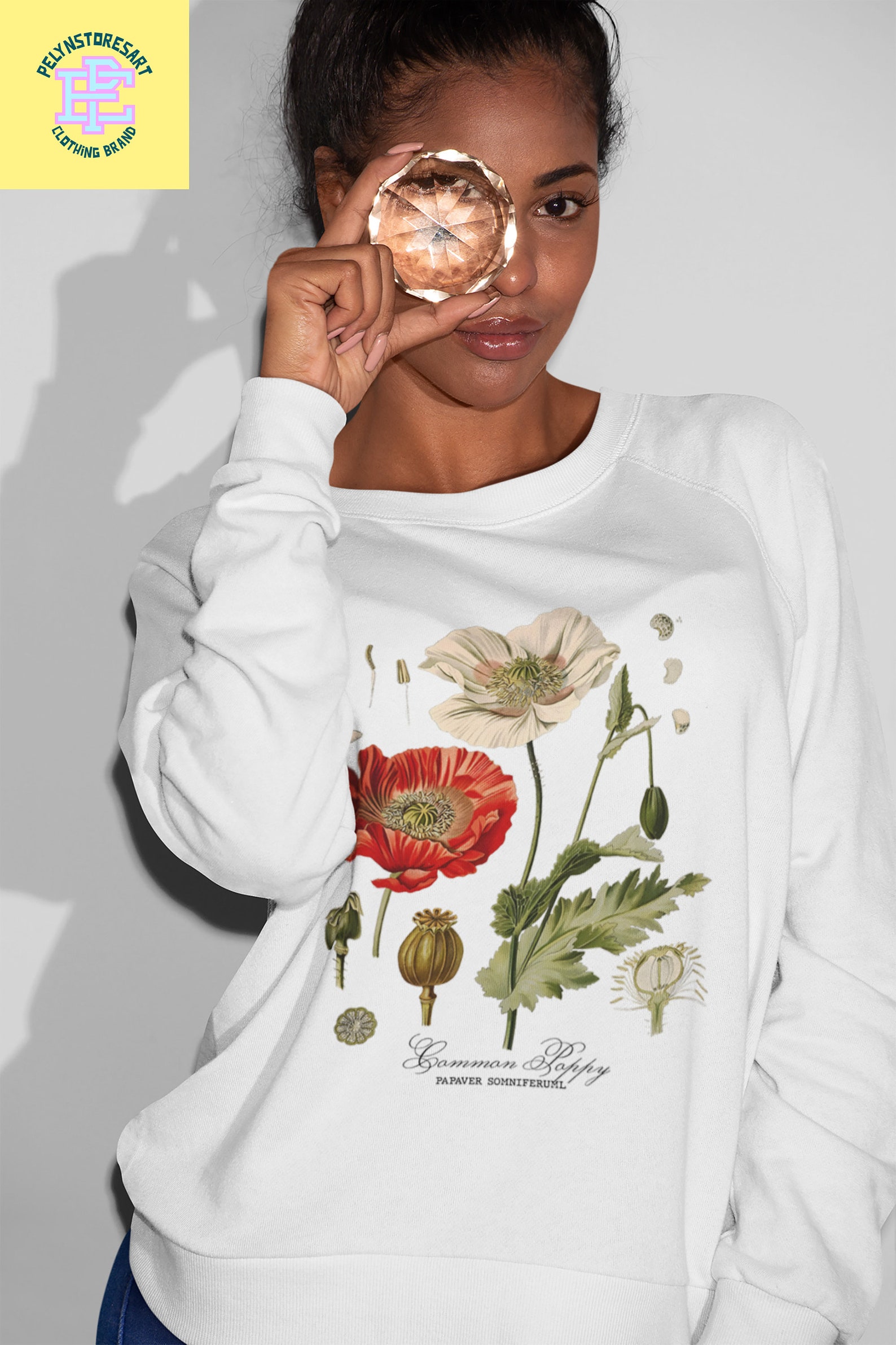 Vintage Poppy Shirt, Poppy Flower Shirt, Poppy Flower Gift, Boho ...