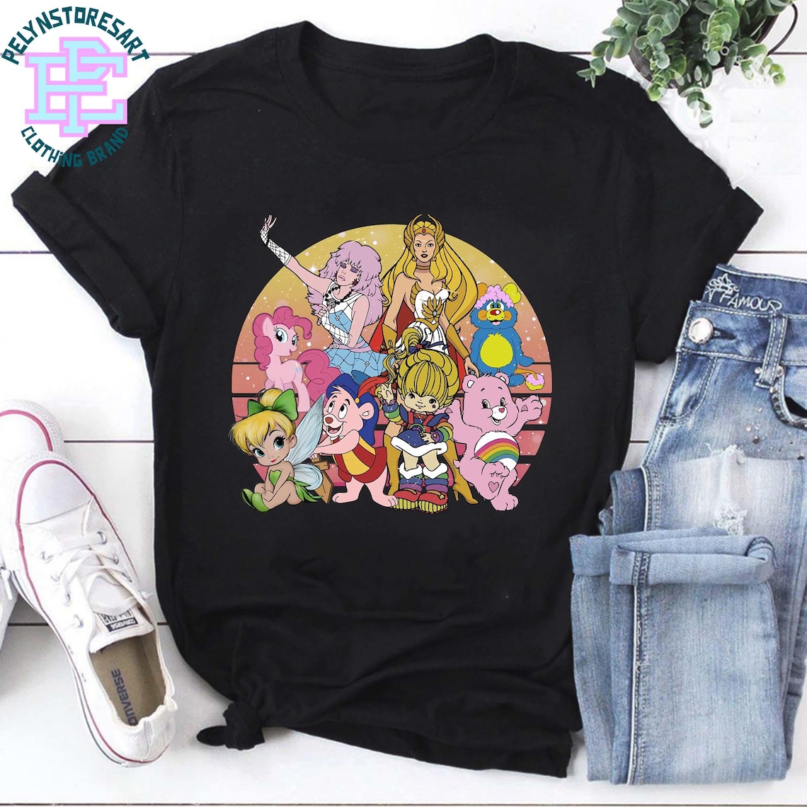 80s Cartoons Vintage Tshirt, Friends 80S Cartoon T-shirt, Cartoon ...