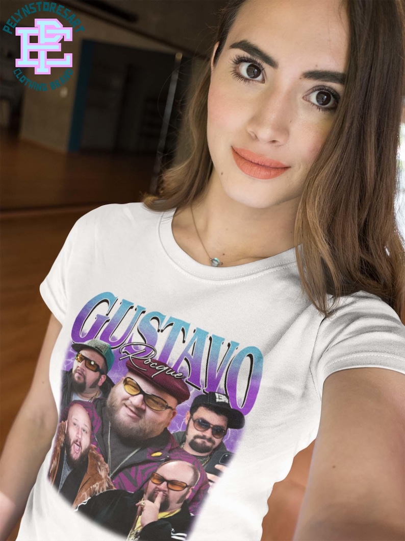 Gustavo Rocque Retro Bootleg Shirt, Big Time Rush Fan Shirt, Retro 90s ...