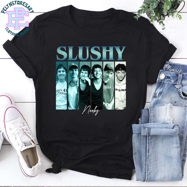 Slushy Noobz Era Tour T-shirt, Boyband-inspired Unisex Graphic Tee ...