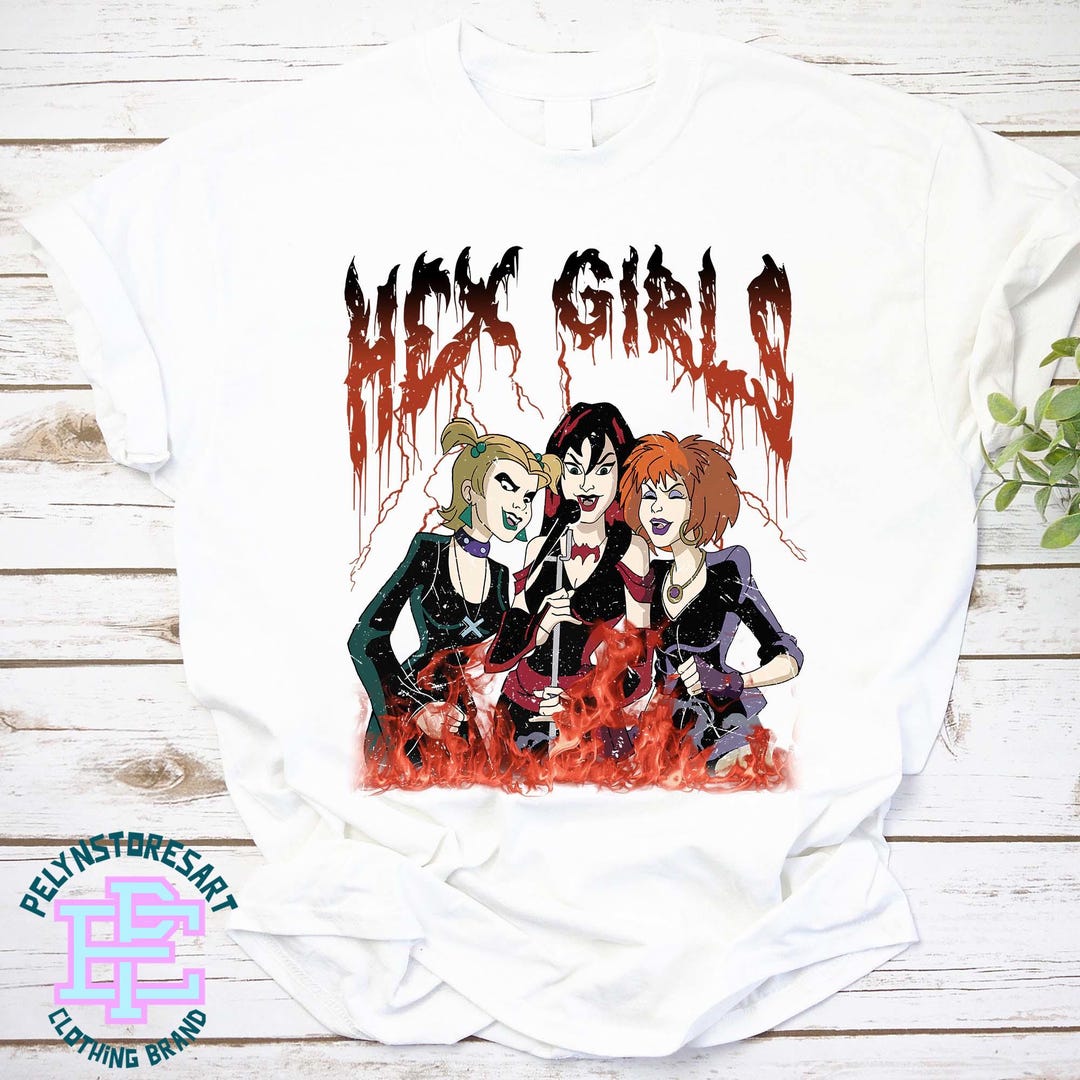 Hex Girls Vintage T-shirt, the Hex Girls Rock Band Shirt, Hex Girls ...