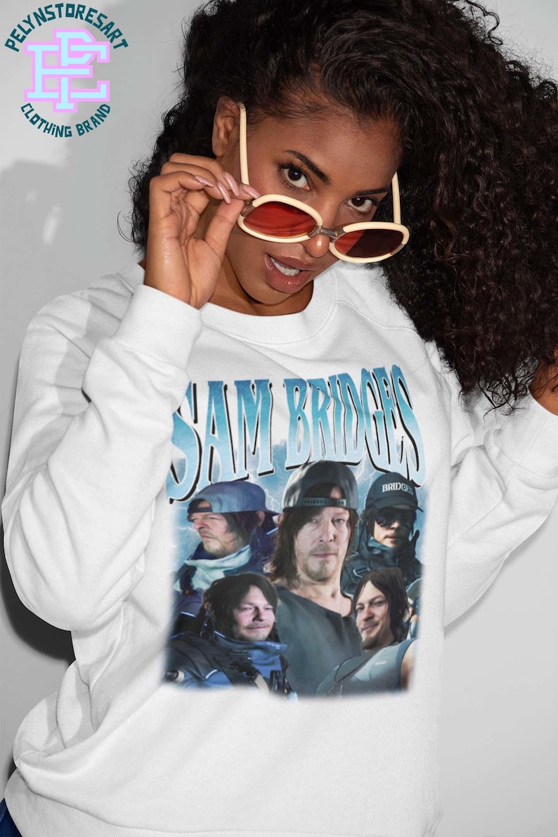 Sam Bridges Porter Vintage Shirt, Sam Bridges Shirt, Death Stranding ...