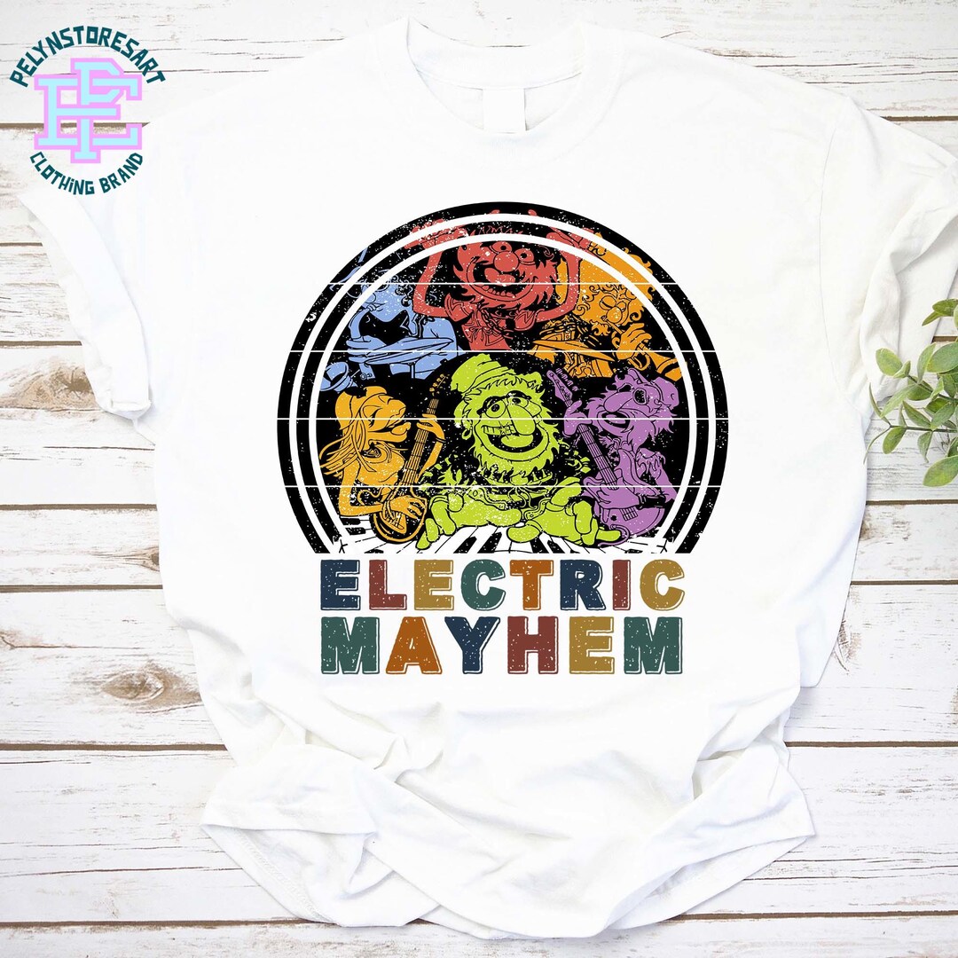 Electric Mayhem Shirt, Muppet Band Shirt, the Muppet Show Shirt, TV ...