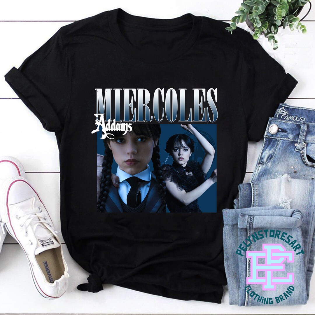 Camiseta Addams del miércoles, Camisa de baile Addams del miércoles ...